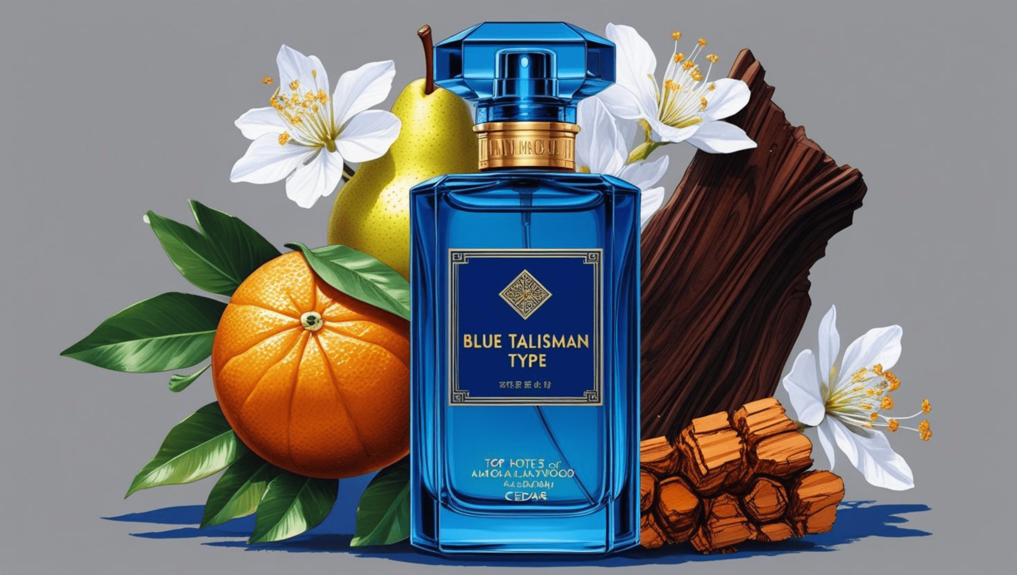 BLUE TALISMAN TYPE | ZAKAT FRAGRANCES